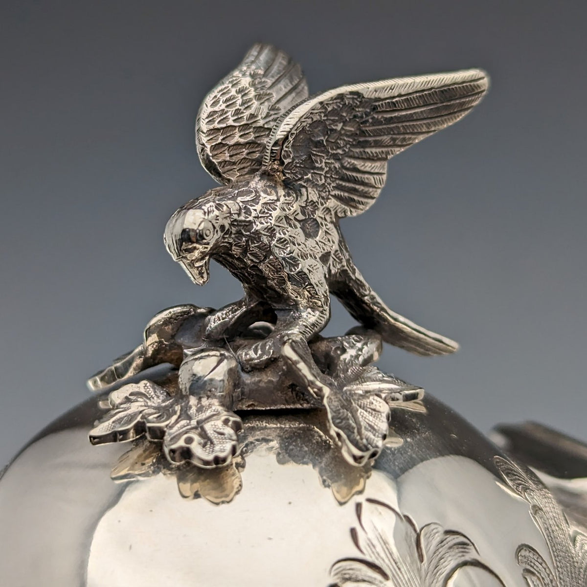 1880年頃 英国アンティーク シルバープレート製 コーヒーポット Martin & Hall – SILVER-LUG