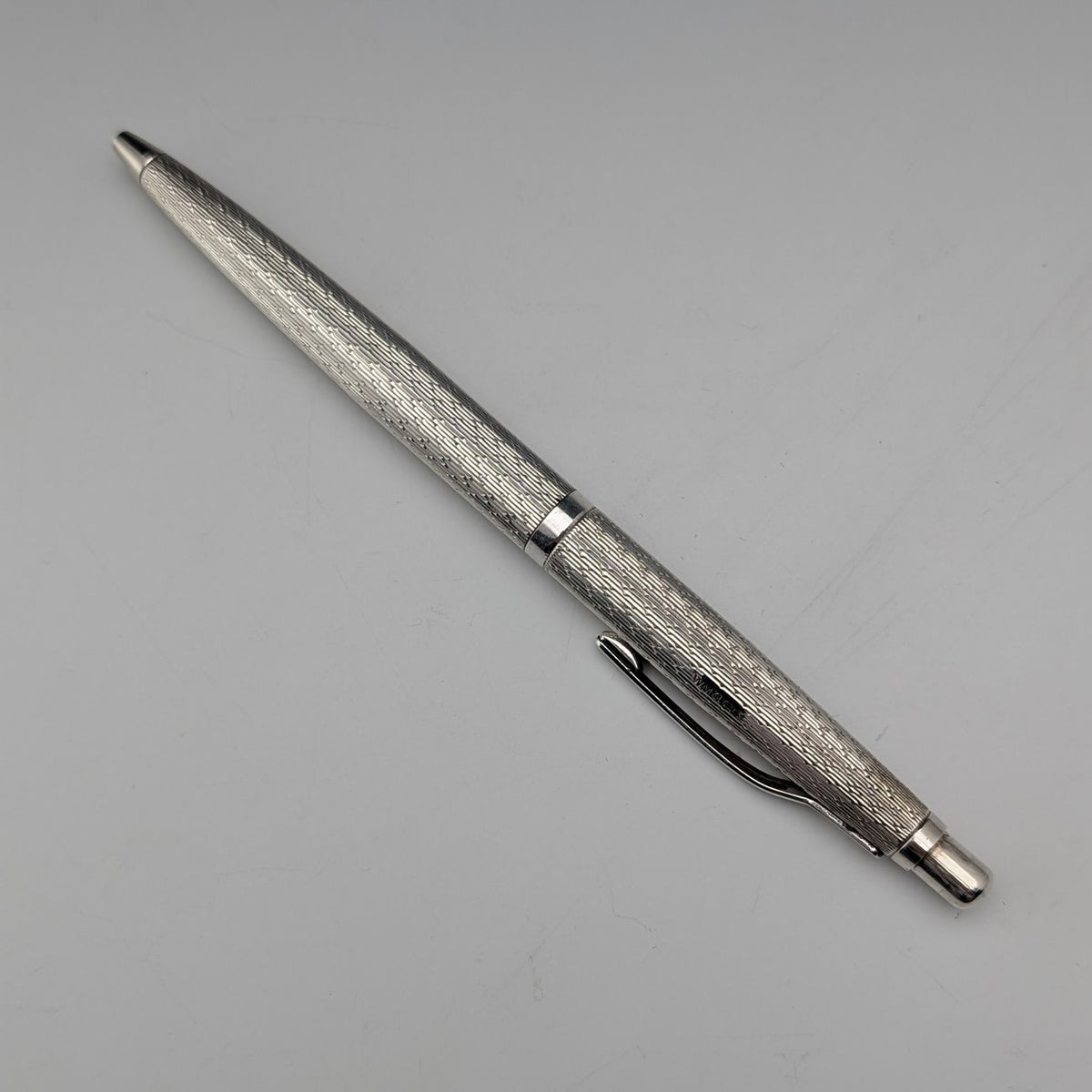 1981年 英国ヴィンテージ 純銀製 ボールペン William Manton – SILVER-LUG