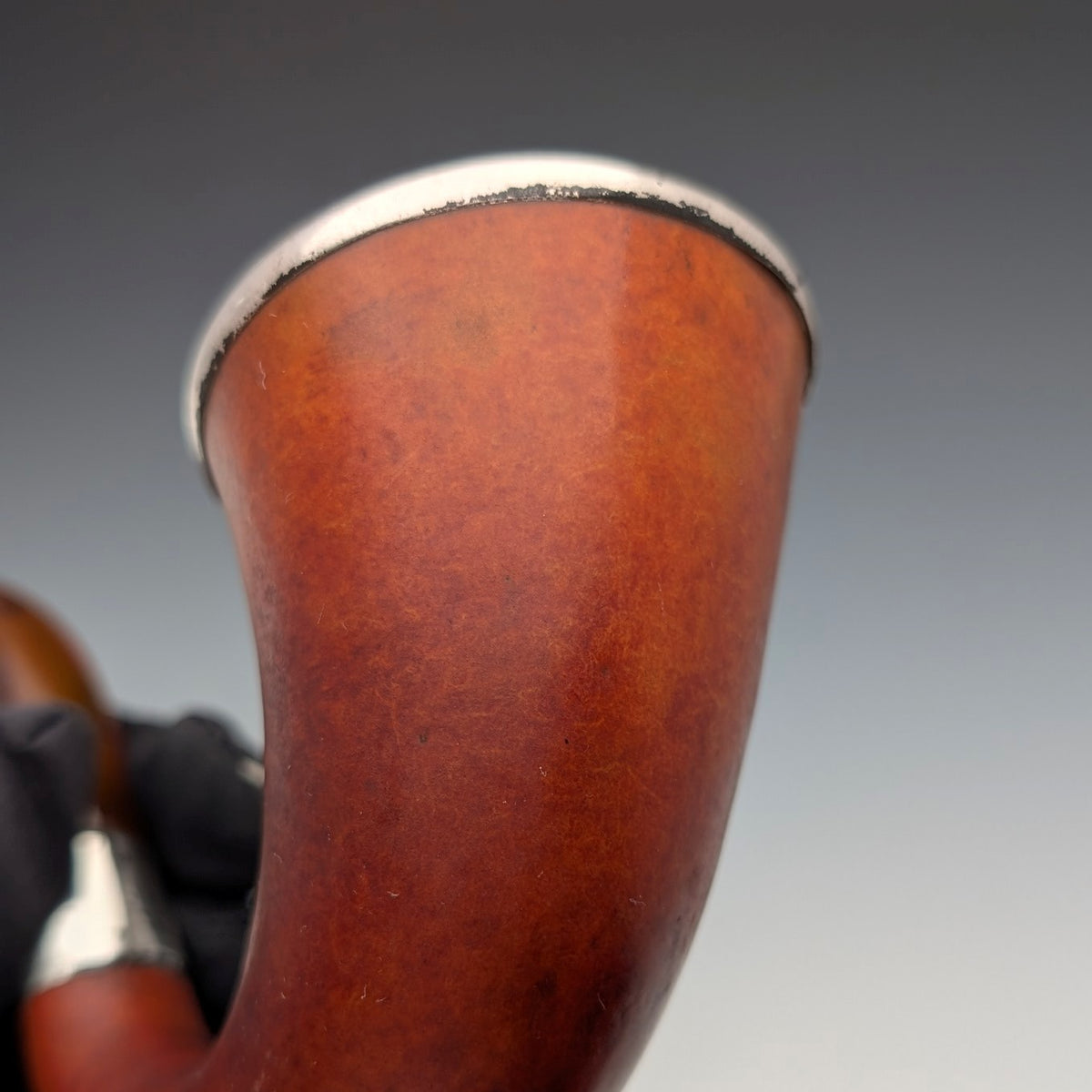 [Order] 1910 British Antique Sterling Silver Calabash Pipe by SINGLETO ...
